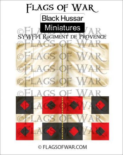 Fahnensatz „Régiment De Provence“